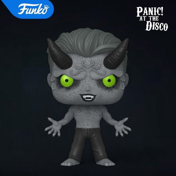 Funko | Toys | Funko Pop Rocks Panic At The Disco Brendon Urie Demon Music Figure 394 | Poshmark